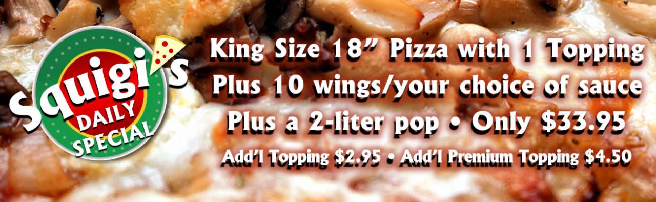 Squigi's Pizza of Highland | Celebrating our 23rd year in business